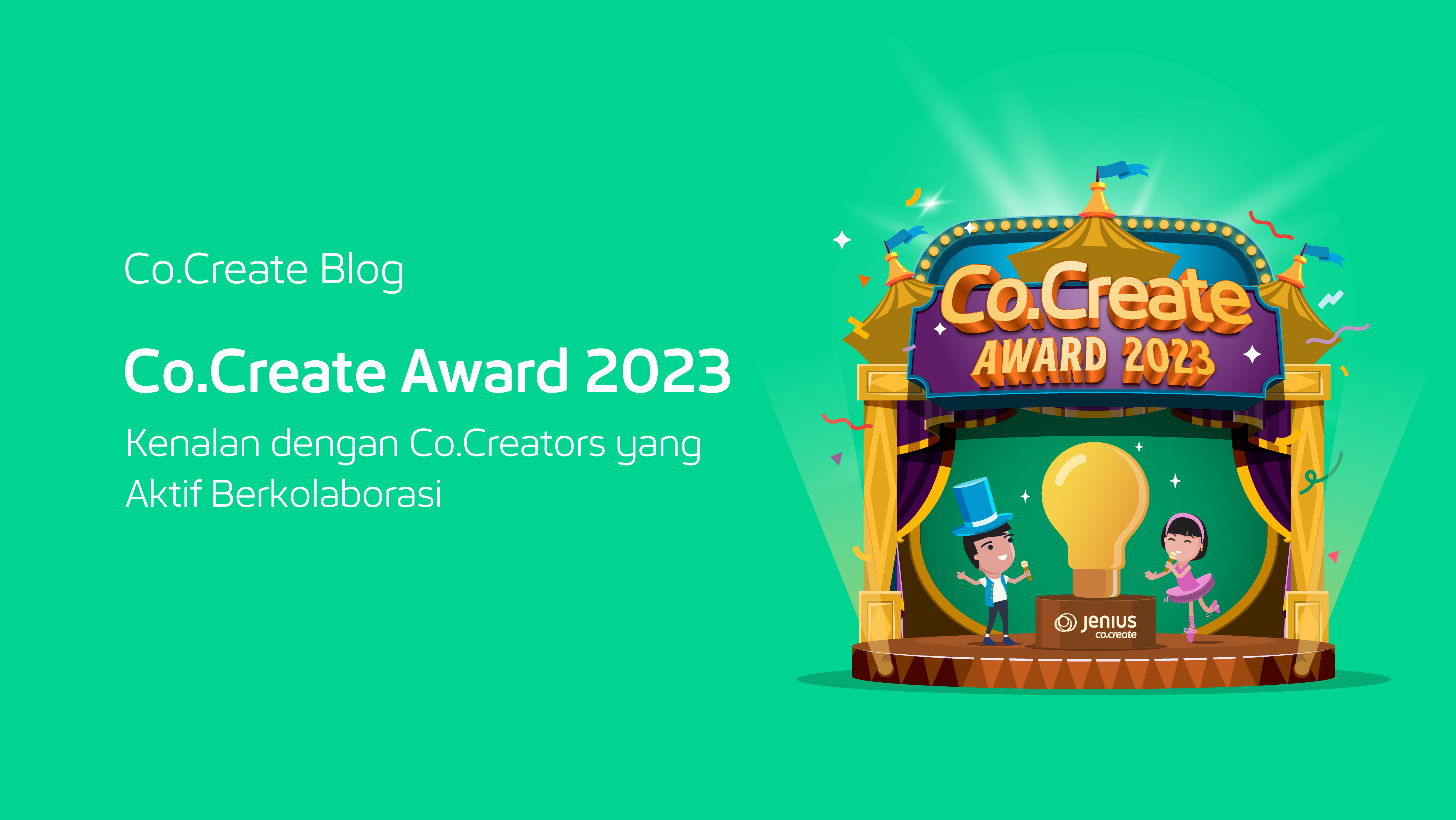 Co.Create Award 2023: Kenalan dengan Co.Creators yang Aktif Berkolaborasi