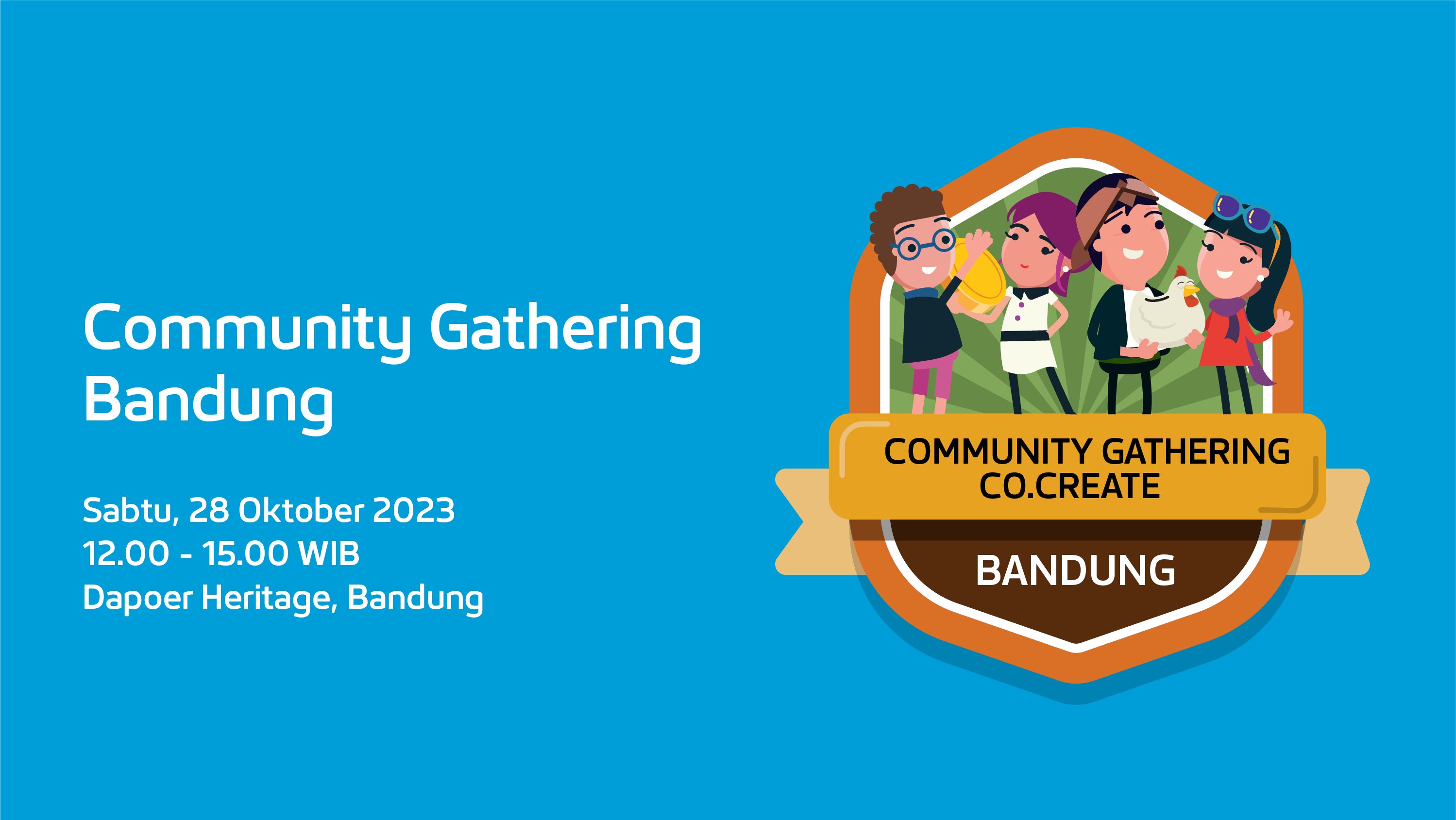 Ayo Ikut Kumpul Community Gathering Co.Creators Bandung - Jenius Co Create