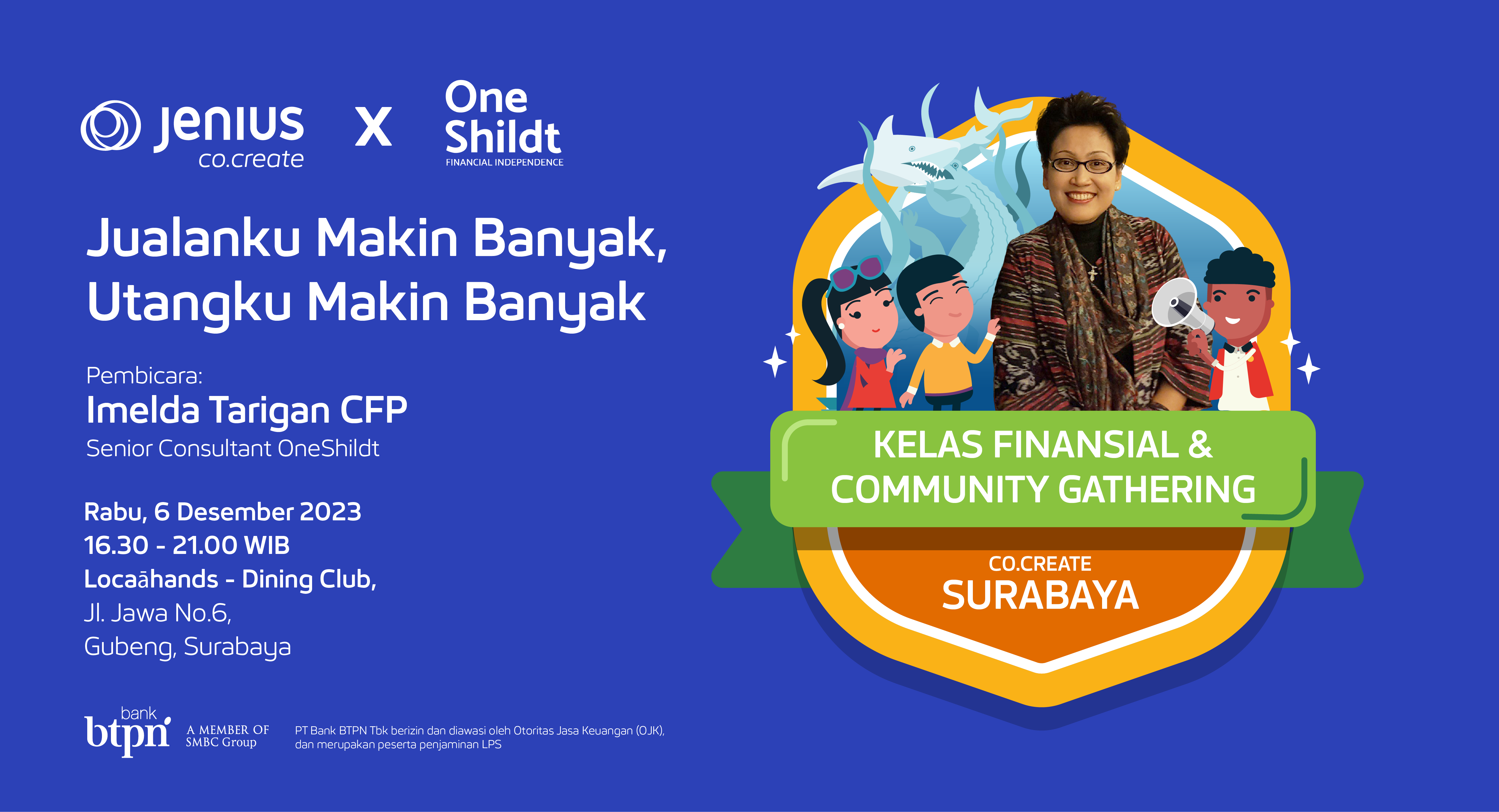 Kelas Finansial Co.Create & Community Gathering - Jenius Co Create