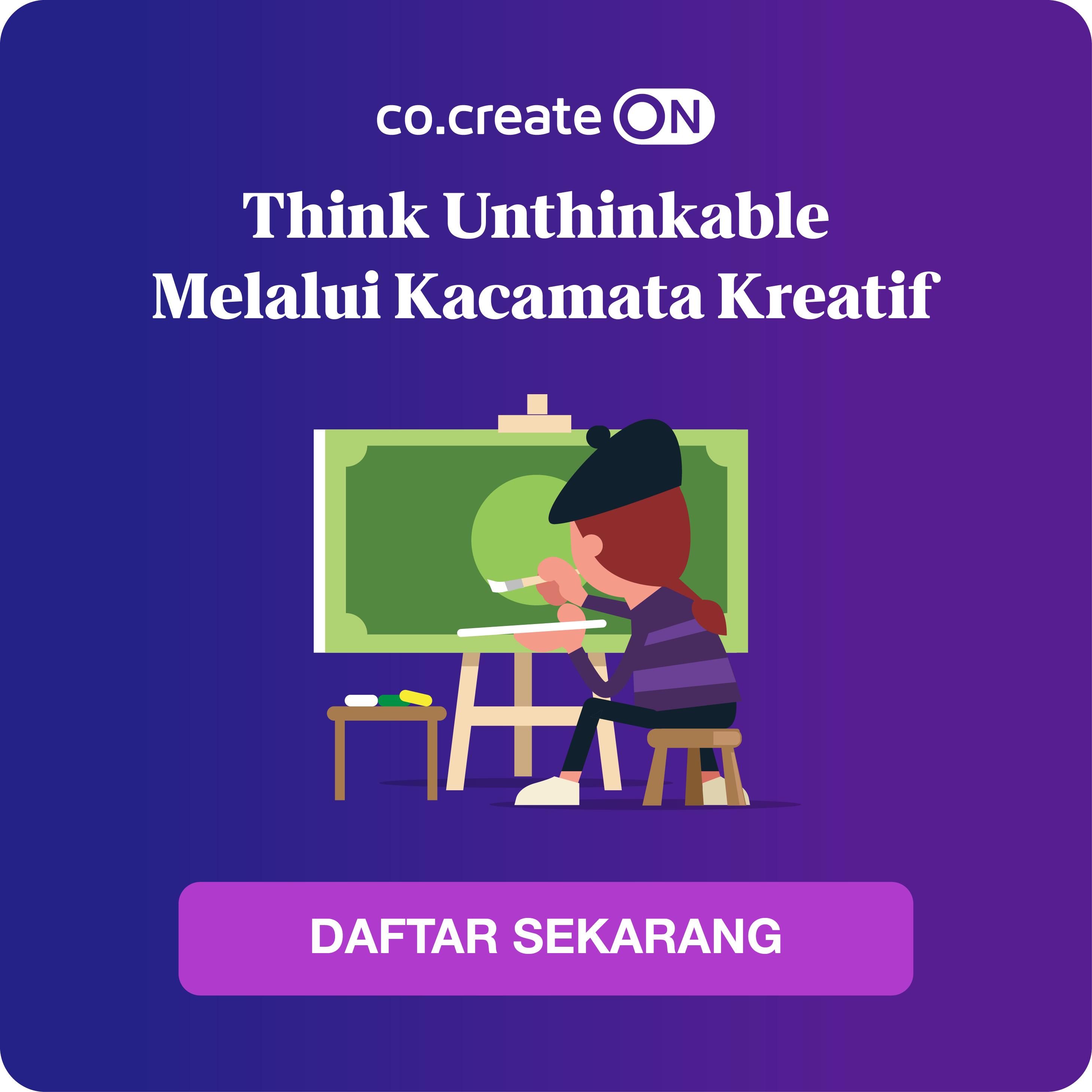 Kamu Diundang untuk Jadi yang Pertama Bergabung di Serunya Co.Create ON - Jenius Co Create