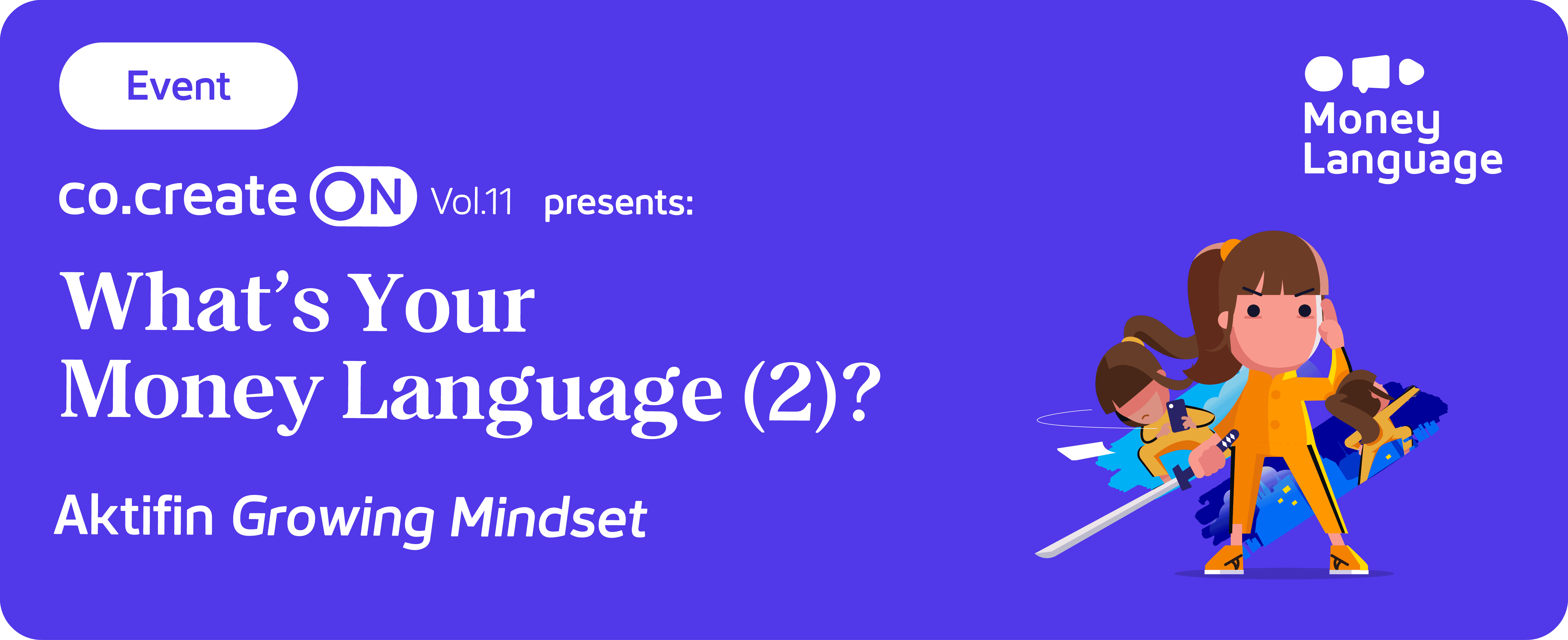 Co.Create ON Vol.11: What's Your Money Language (2)? - Jenius Co.Create
